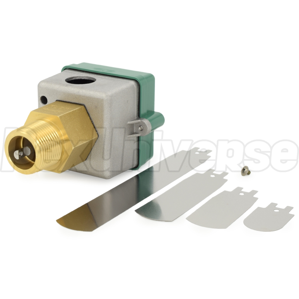 Taco IFSWSBF-1, Brass Liquid Flow Switch w/ Flexible Paddles, NEMA 4 ...