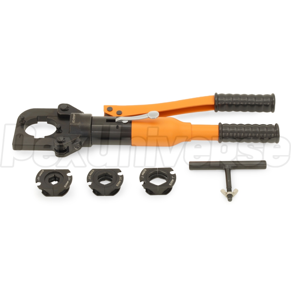 Iwiss IWS-1632HY, Hydraulic Copper Press Tool Kit for 1/2", 3/4", 1 ...