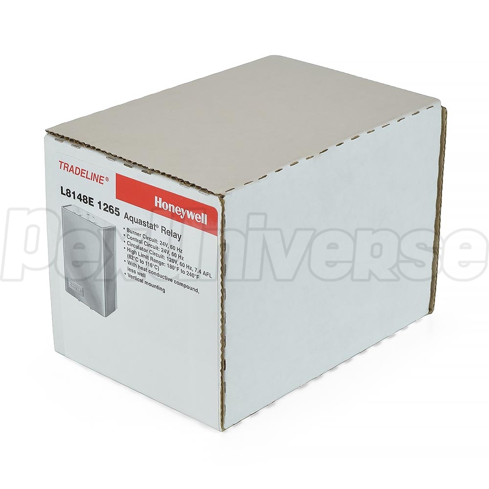 Honeywell L8148E1265 High Limit Aquastat Relay, 15F Diff. - PexUniverse