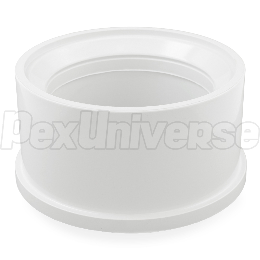 Spears P107-585, 8" x 6" PVC DWV Bushing (Spigot x Socket) - PexUniverse