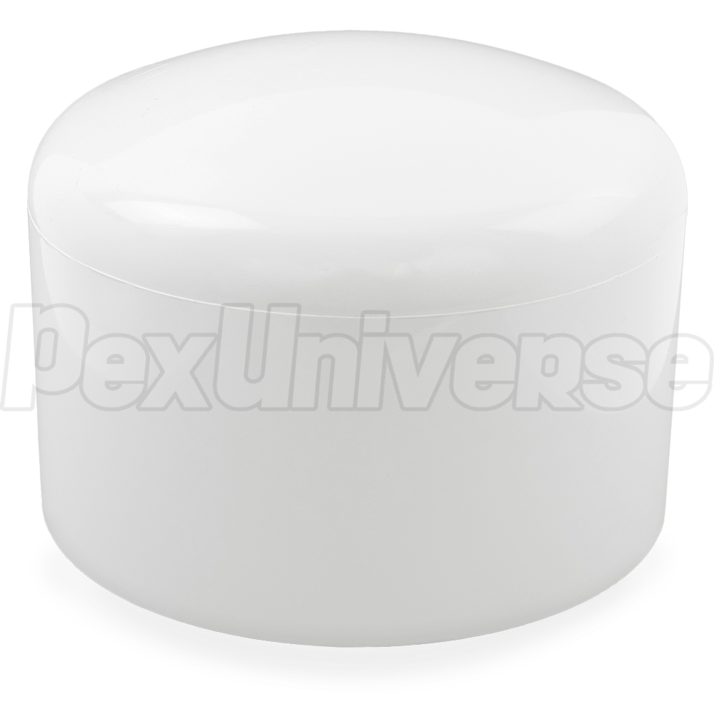 Spears P116-080, 8" PVC DWV Cap, Domed Style - PexUniverse