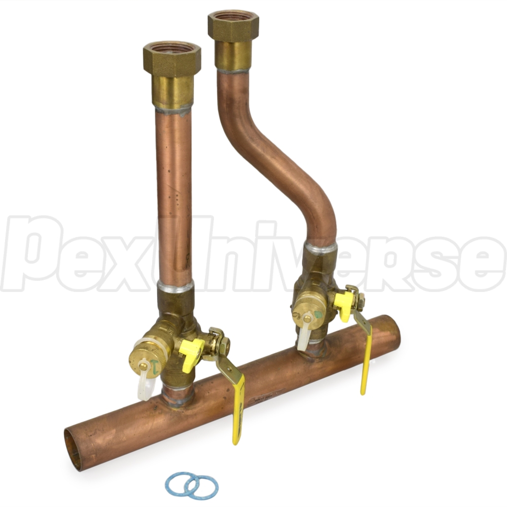Laars 1-1/2" Copper Piping Manifold for FT Combi Boilers - PexUniverse