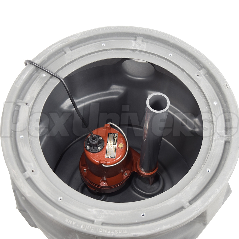 Liberty P382XPRG102-2, 1 HP ProVore380 Simplex Grinder Pump System ...