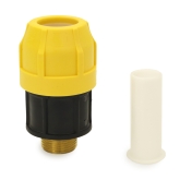 PE Gas Pipe x Steel Pipe Transition Adapters - PexUniverse