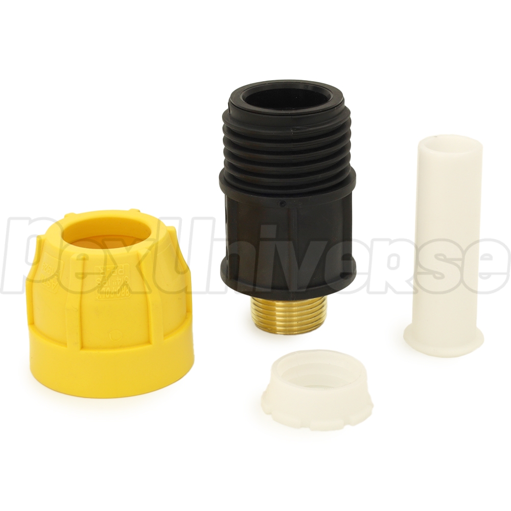3/4" IPS (PE Gas Pipe) x 3/4" MIP Transition Adapter/Fitting - PexUniverse