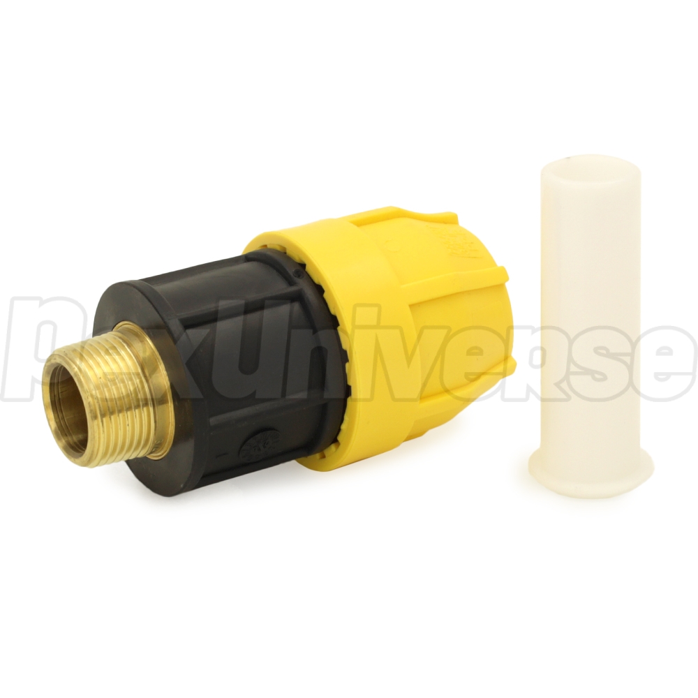 3/4" IPS (PE Gas Pipe) x 3/4" MIP Transition Adapter/Fitting - PexUniverse
