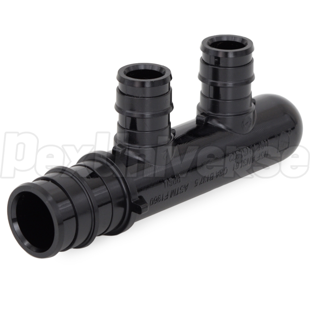 2-Branch, PEX-A (F1960) Expansion Style Manifold, Closed, Poly-Alloy ...
