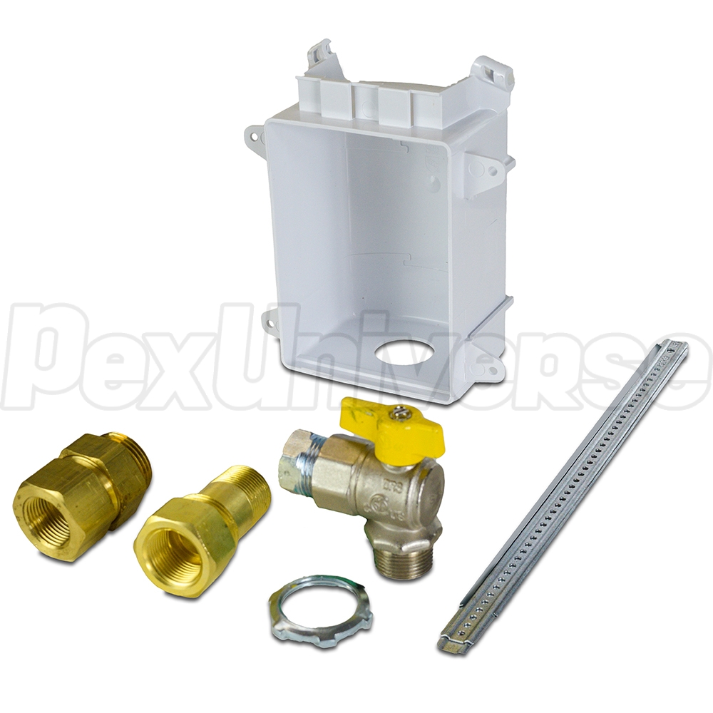 3/4" FIP x ProFlex Ox Box CSST Gas Outlet Box - PexUniverse