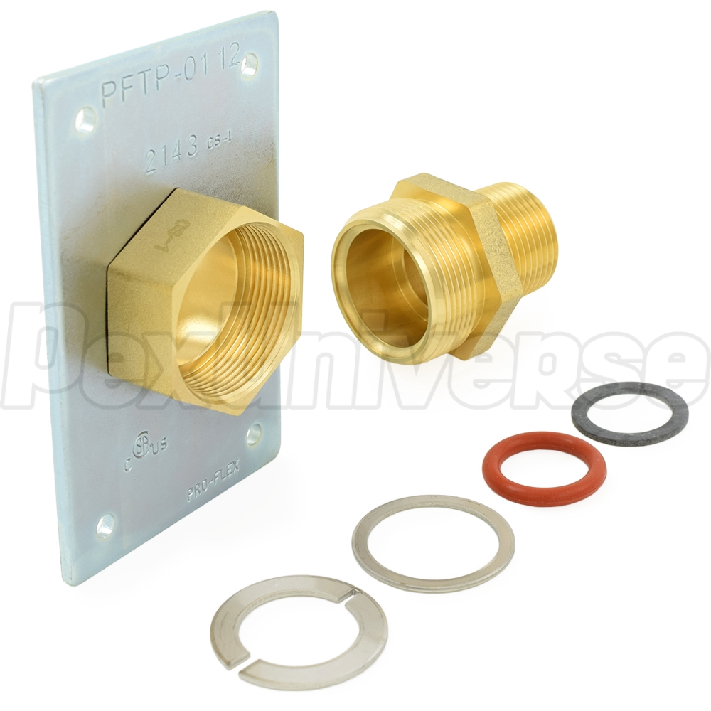 ProFlex Termination Plate w/ 3/4" CSST x MIP Fitting - PexUniverse