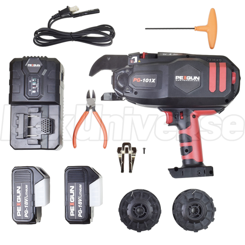 PEXGun PG-101X Rebar Tie Tool Kit for PEX Tubing - PexUniverse
