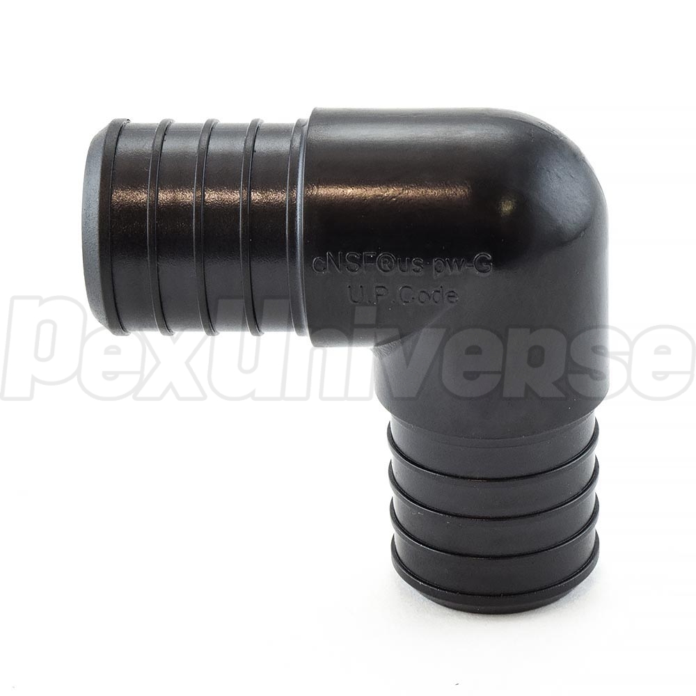 1" Poly Alloy PEX Elbow Fitting, Lead-Free - PexUniverse