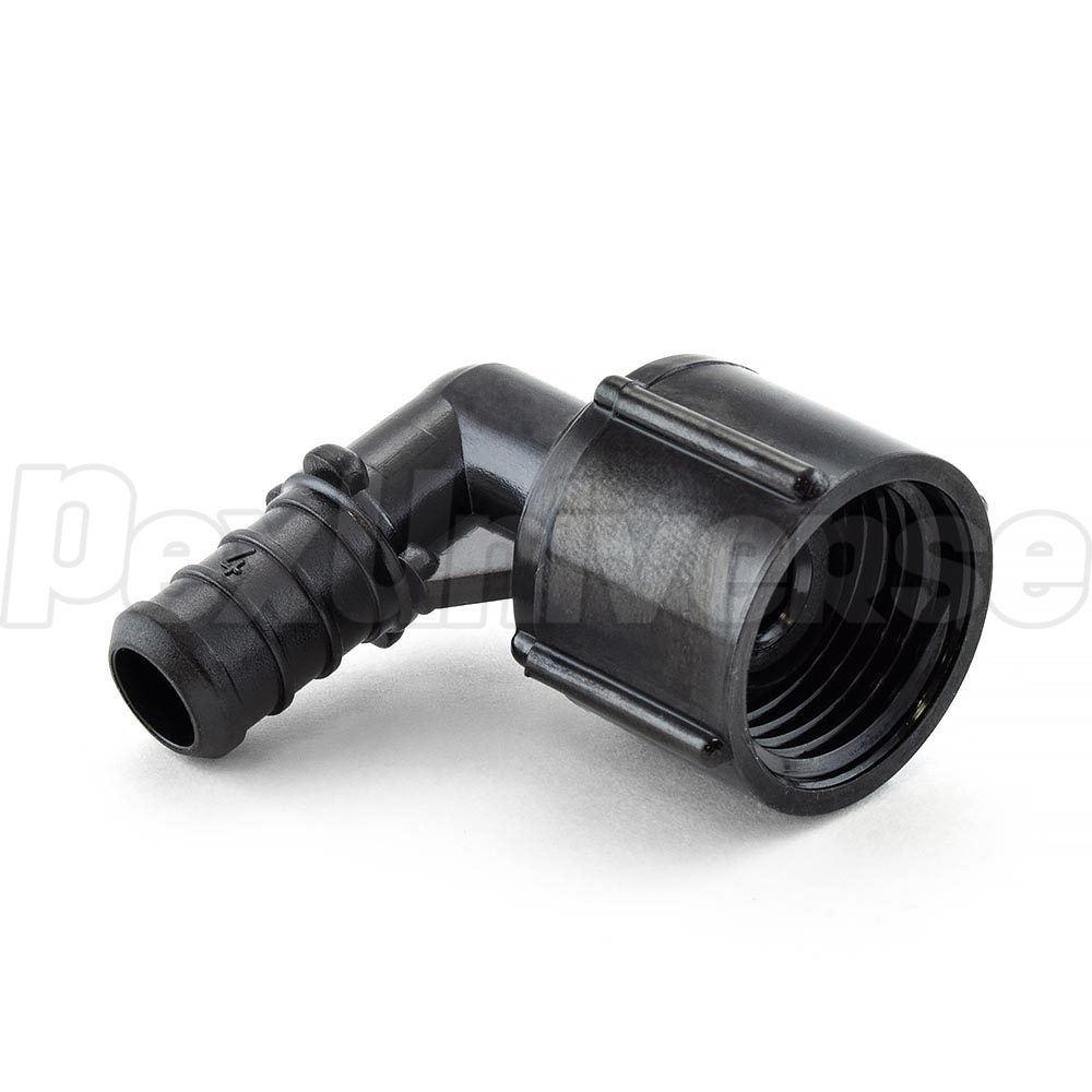 1/2" PEX x 1/2" FPT Threaded PolyAlloy Swivel Elbow, Lead-Free - PexUniverse