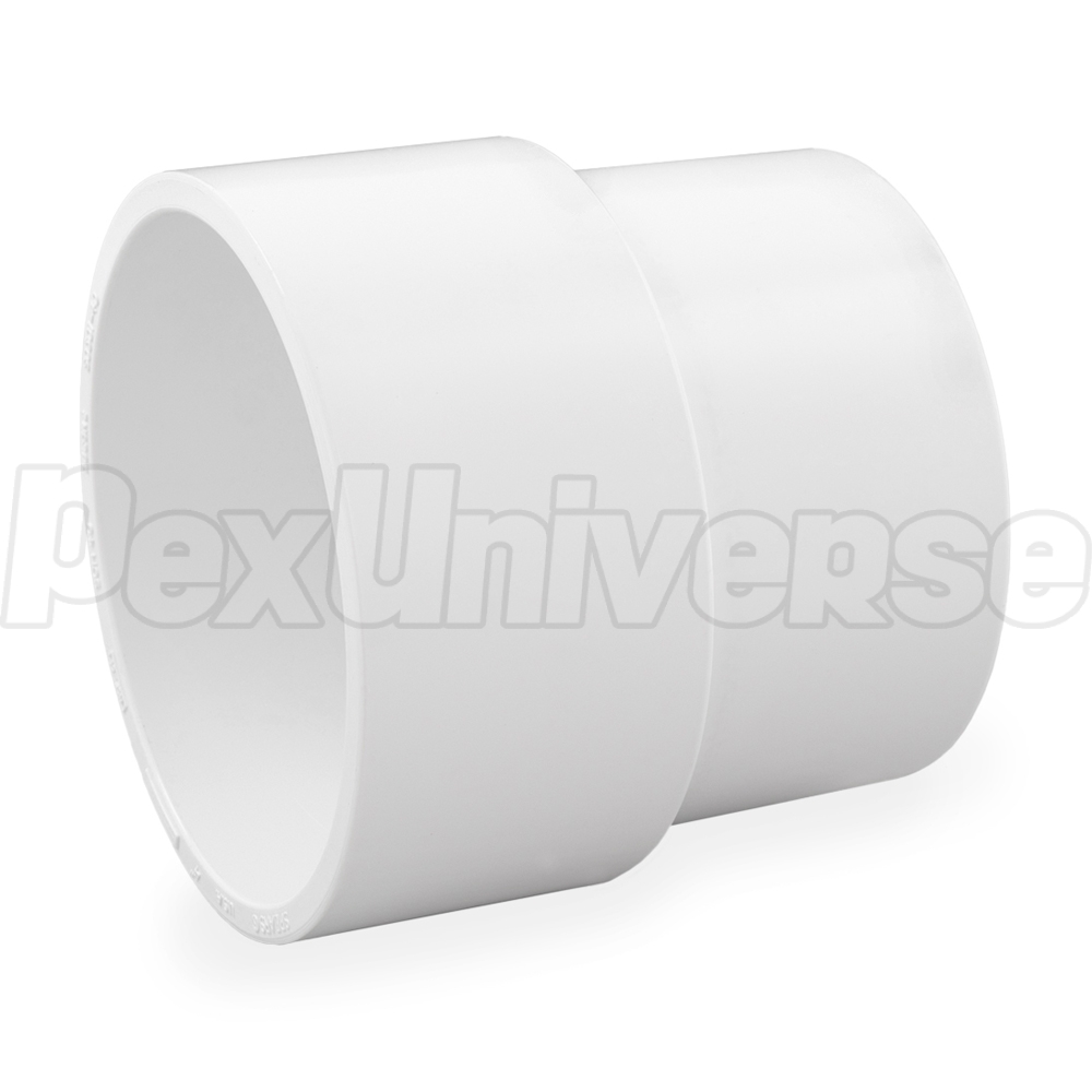 Spears S0301-40, 4" PVC (Sch. 40) Pipe Extender, Pipe ID x Pipe OD ...