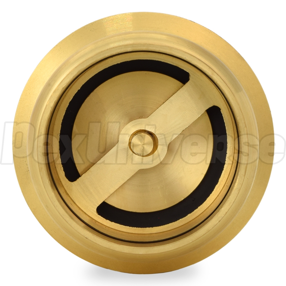 2" Copper Press Spring Check Valve, Lead-Free Brass - PexUniverse