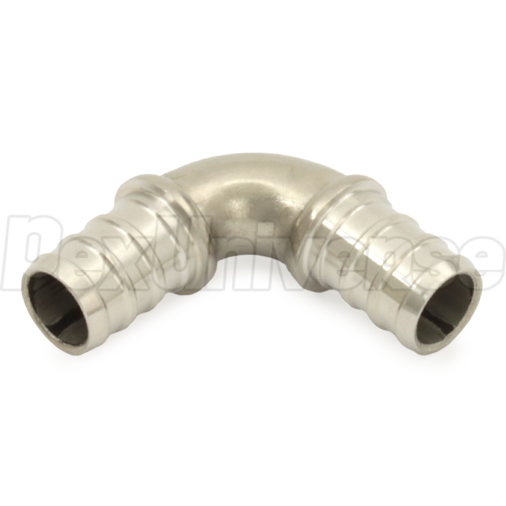 1/2" PEX Equal Elbow Fitting, 304 Stainless Steel - PexUniverse