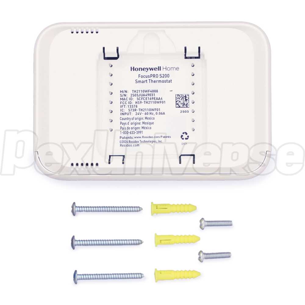 Honeywell Home TH2110WF4008, FocusPRO S200 WiFi Programmable Thermostat ...
