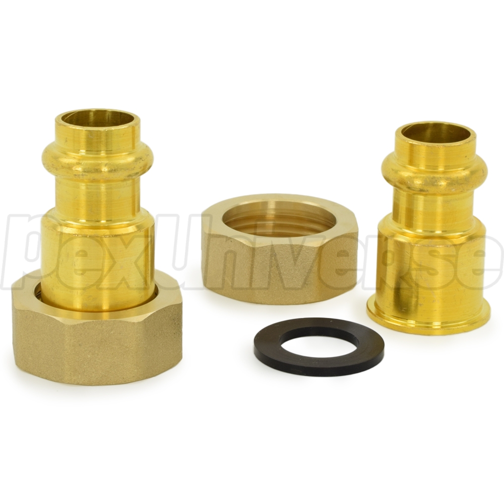 Taco UFS-050P, Circulator Pump Unions w/ 1/2" Press Connections ...