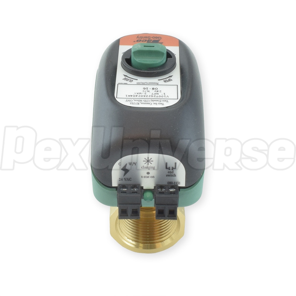 Taco 1" Threaded Geo-Sentry Geotherma Zone Valves - PexUniverse