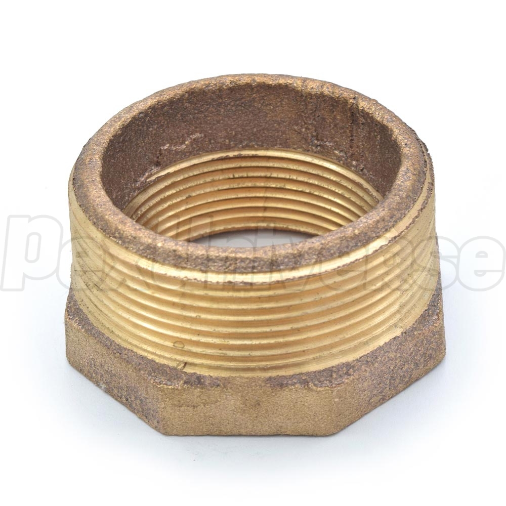 2" x 1-1/2" Lead-Free Brass Bushing Fitting - PexUniverse