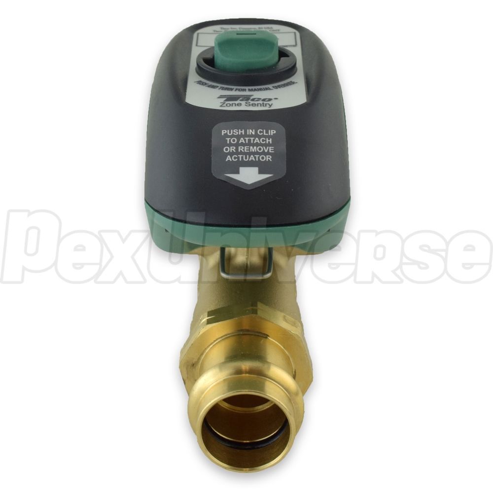 Taco Z075P2-1, 3/4" Press Zone Sentry Valve - PexUniverse