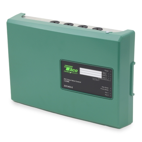 Taco ZVC403‑5 Enhanced 3‑Zone Valve Control Panel - PexUniverse