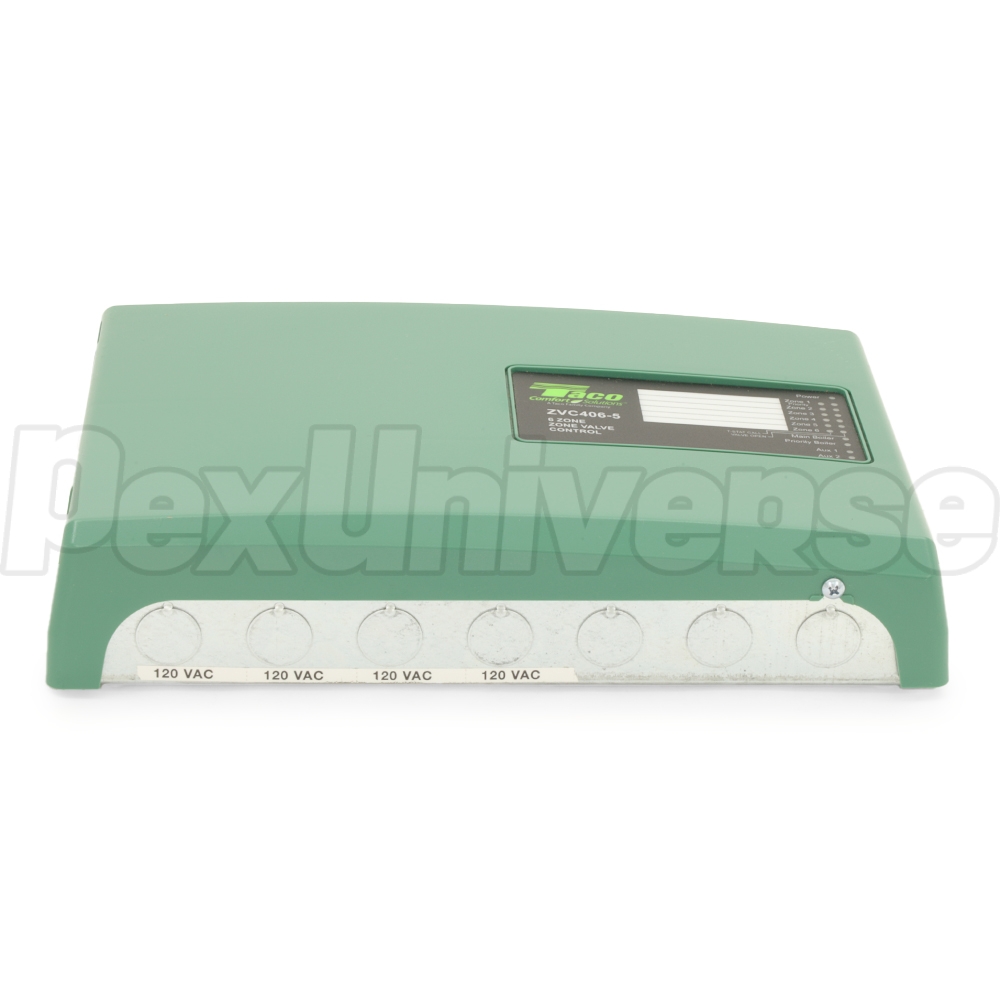 Taco ZVC406‑5 Enhanced 6‑Zone Valve Control Panel - PexUniverse